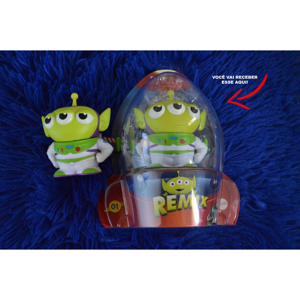Disney Pixar Alien Remix Toy Story Buzz Lightyear Mattel | Shopee Brasil
