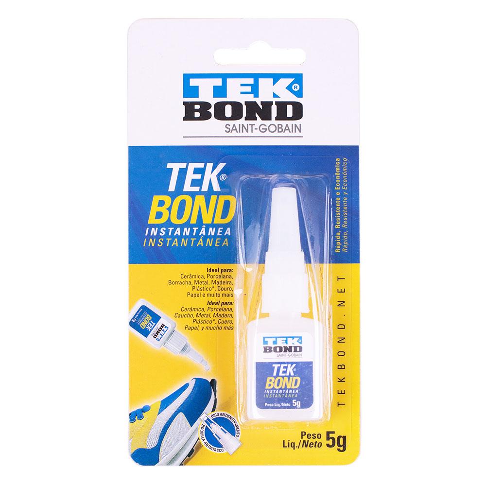 Kit 10 Super Cola Tekbond 5g | Shopee Brasil