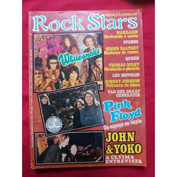 Revista Rock Stars - Número 09 | Shopee Brasil