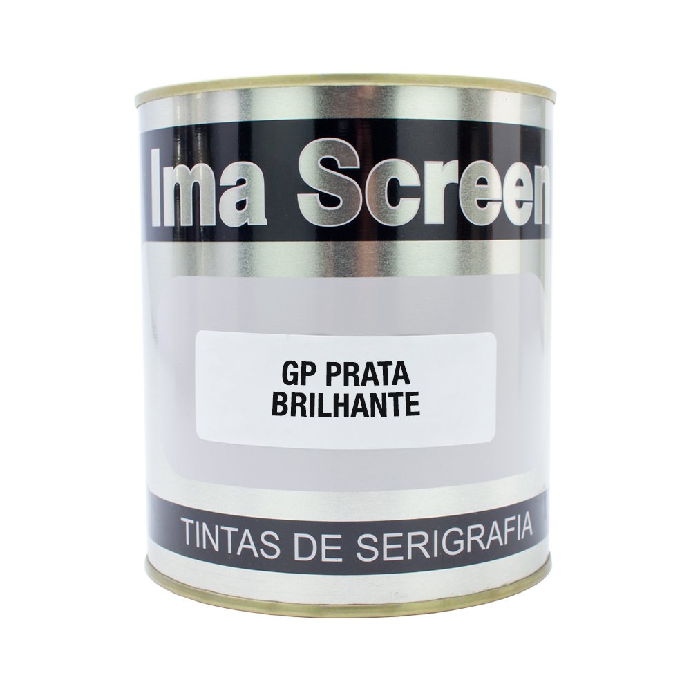 Tinta Vinílica Brilhante Prata Imagraf 900ml | Shopee Brasil