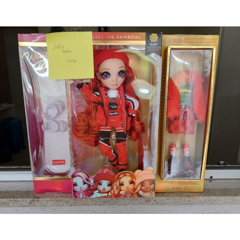 Rainbow High Ruby Anderson Winter Break | Shopee Brasil