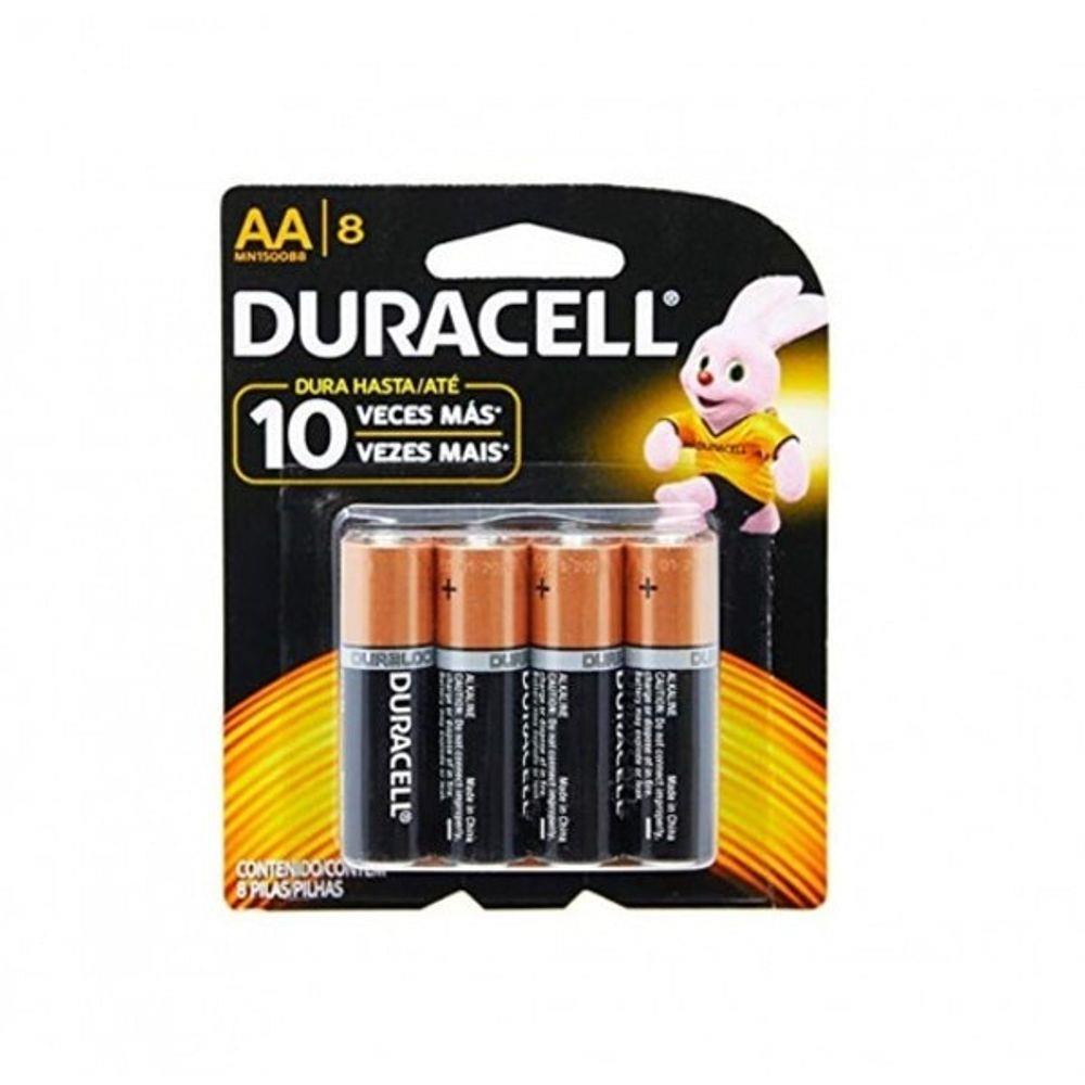 Kit Pilhas Duracell Alcalina Aa Com 4 Unidades | Shopee Brasil