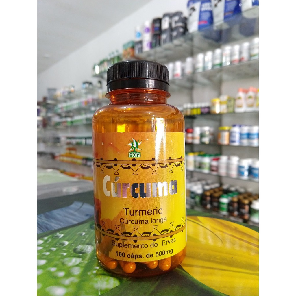 Cúrcuma Longa (Açafrão da Terra) 100 cápsulas de 500mg - MEDFLORA ...