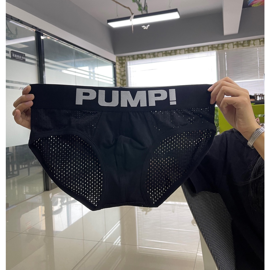 PUMP | Cotton underwear man low waist U H589 | Shopee Brasil