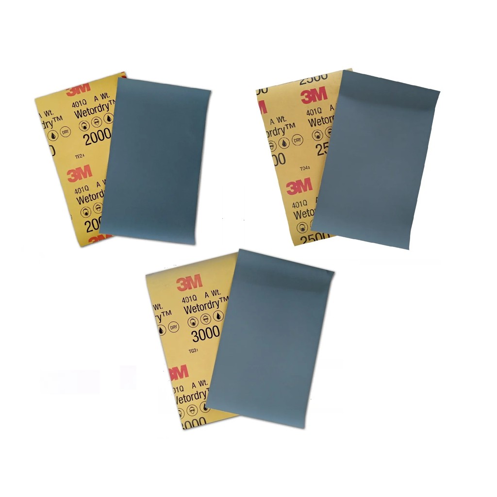 6 Lixas D Àgua 401Q 3m 2000 / 2500 / 3000 2 De Cada | Shopee Brasil