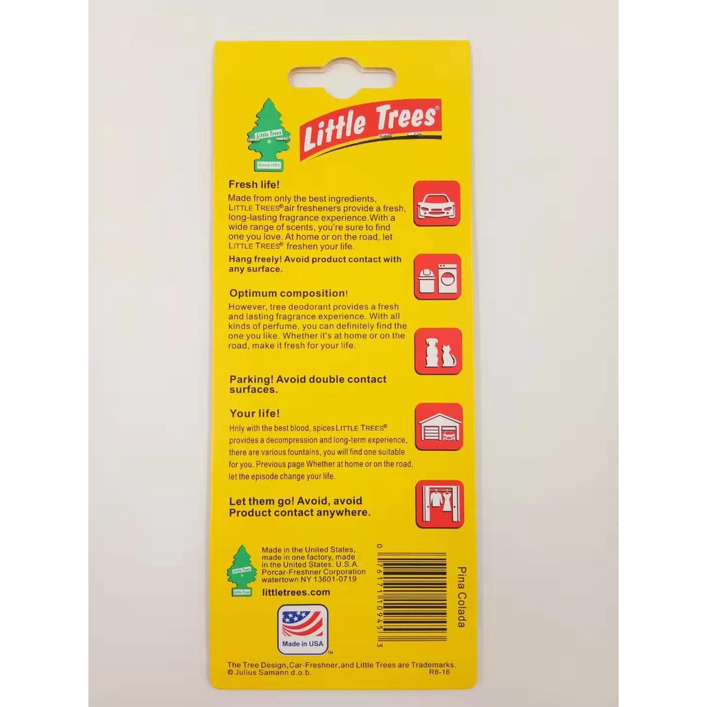 Little Trees ORIGINAL- Cheirinho / Aromatizante para Carro | Shopee Brasil