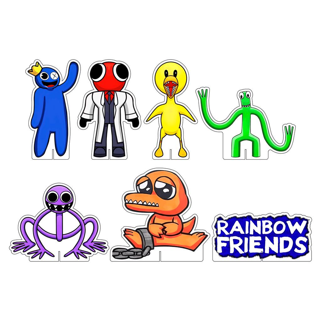 Kit Display De Mesa Festa Infantil Rainbow Friends | Shopee Brasil