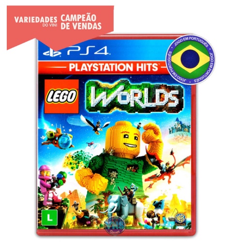Jogo Lego Worlds – PlayStation 4 – Lacrado | Shopee Brasil