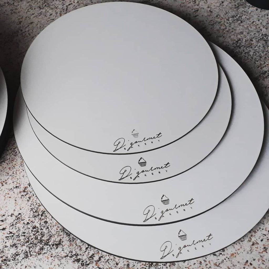 cake board 02-20cm 03-25cm 03-30cm 02-40cm 02-50cm gravamos sua logo ...
