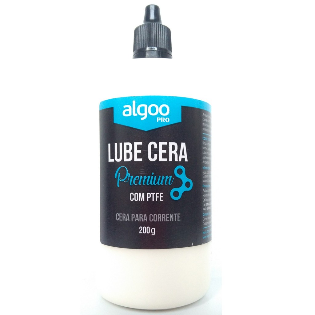 Lubrificante Algoo Lube Cera Premium Para Corrente Ptfe 200g | Shopee ...