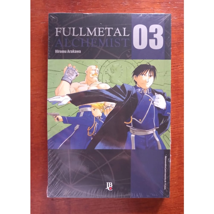 Fullmetal Alchemist - 03 - Lacrado | Shopee Brasil