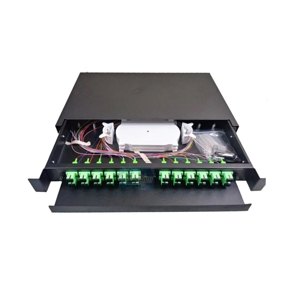 Dio Completo 24fo - Distribuidor Interno Optico Sc Apc 1u | Shopee Brasil
