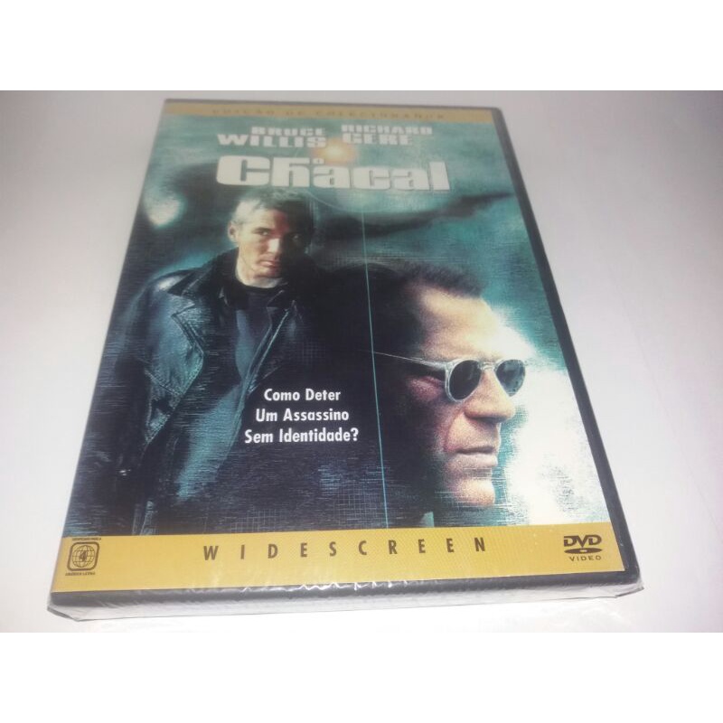 Dvd - O Chacal - 1997 - Bruce Willis - Richard Gere - Sidney Poitier ...