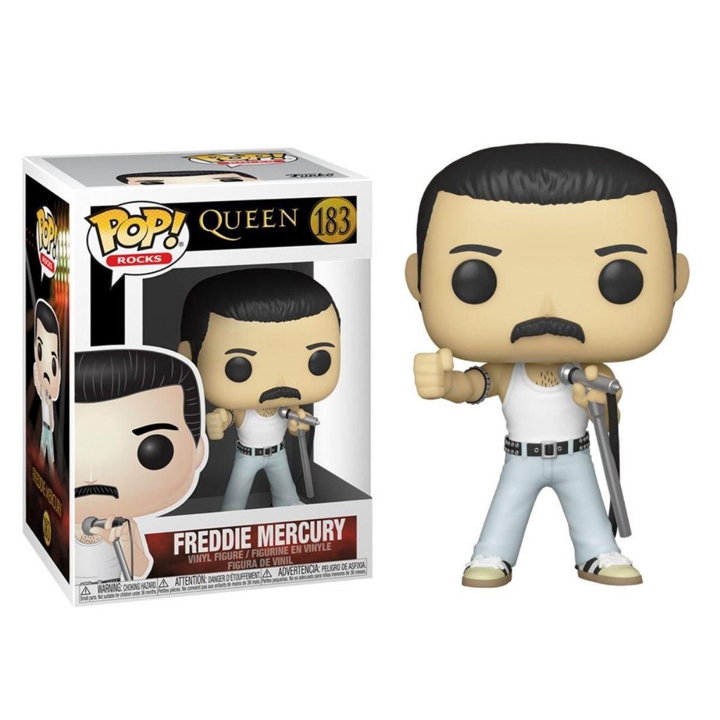Funko Pop - Freddie Mercury 183 (Original) | Shopee Brasil