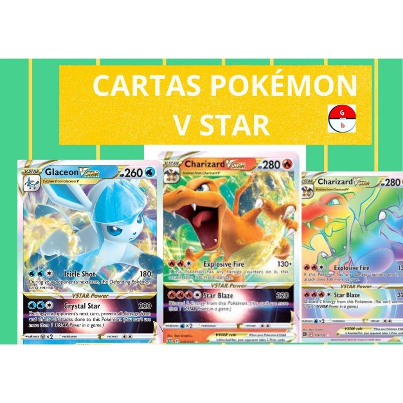 Cartas Pokémon Vstar | Shopee Brasil