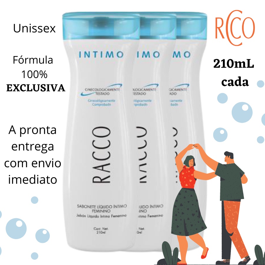 Kit Atacado Com 3 Sabonetes Intimo Racco O Mais Comprado 630mL | Shopee ...