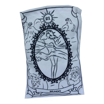 Saquinho Para Guardar Taro Tarot Arcano Mundo 20x15cm | Shopee Brasil