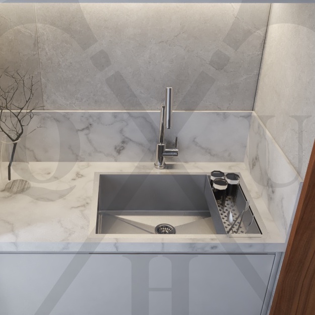 Lavatorio Cuba De Inox 70x40 C/ Calha Ou Escorredor | Shopee Brasil