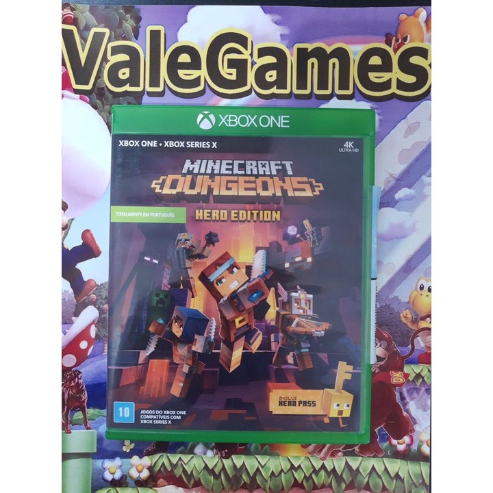 Minecraft Dungeons Xbox One - Mídia Física Original | Shopee Brasil