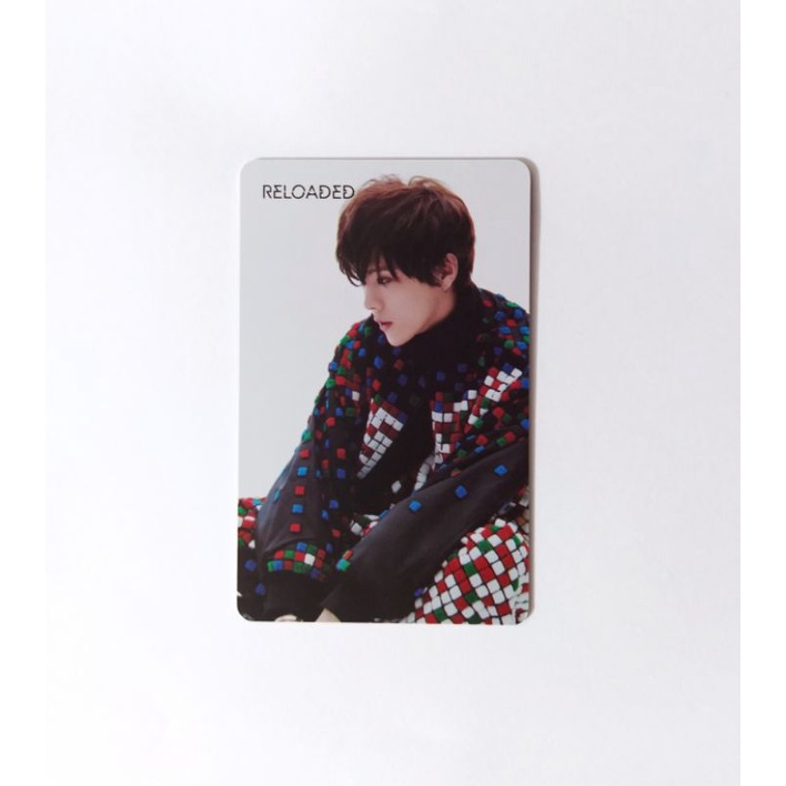 LUHAN - PHOTOCARD OFICIAL RELOADED | Shopee Brasil