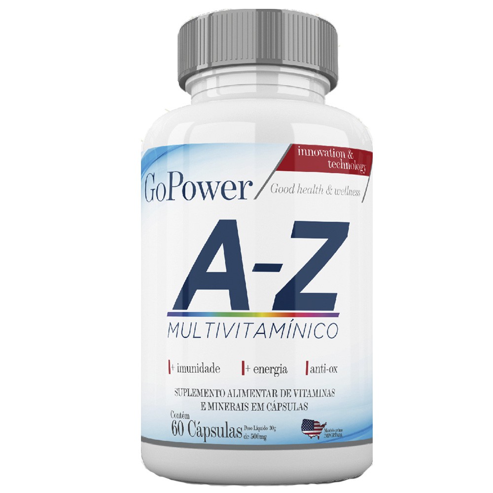 Multivitamínico A - Z Go power | Shopee Brasil