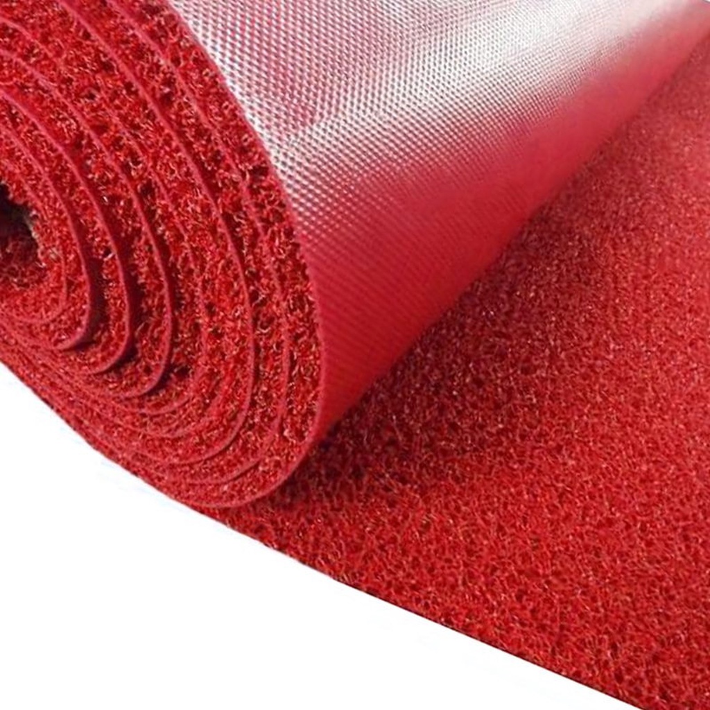 Tapete Capacho vermelho de 1,20x60 1 Unidade | Shopee Brasil