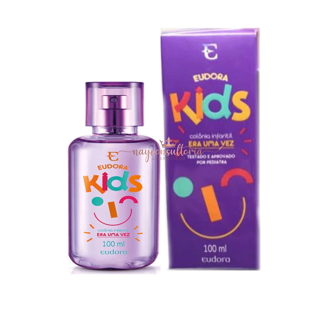 Colônia infantil Eudora Kids Era Uma Vez 100ml | Shopee Brasil
