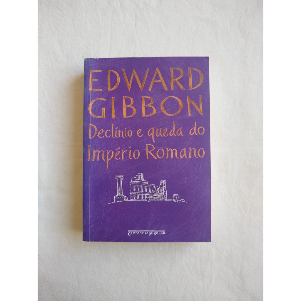 Livro: Declínio e queda do Império Romano - Edward Gibbon | Shopee Brasil