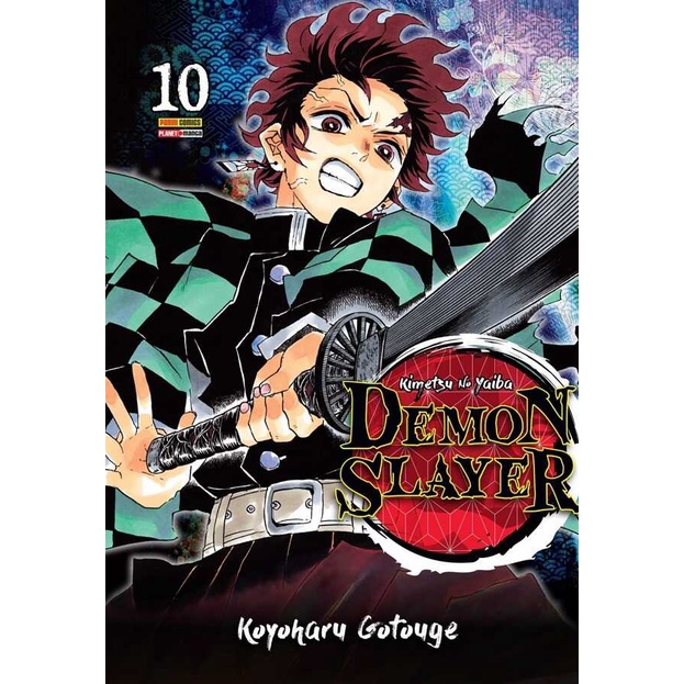 LIVRO DEMON SLAYER KIMETSU NO YAIBA 10 | Shopee Brasil