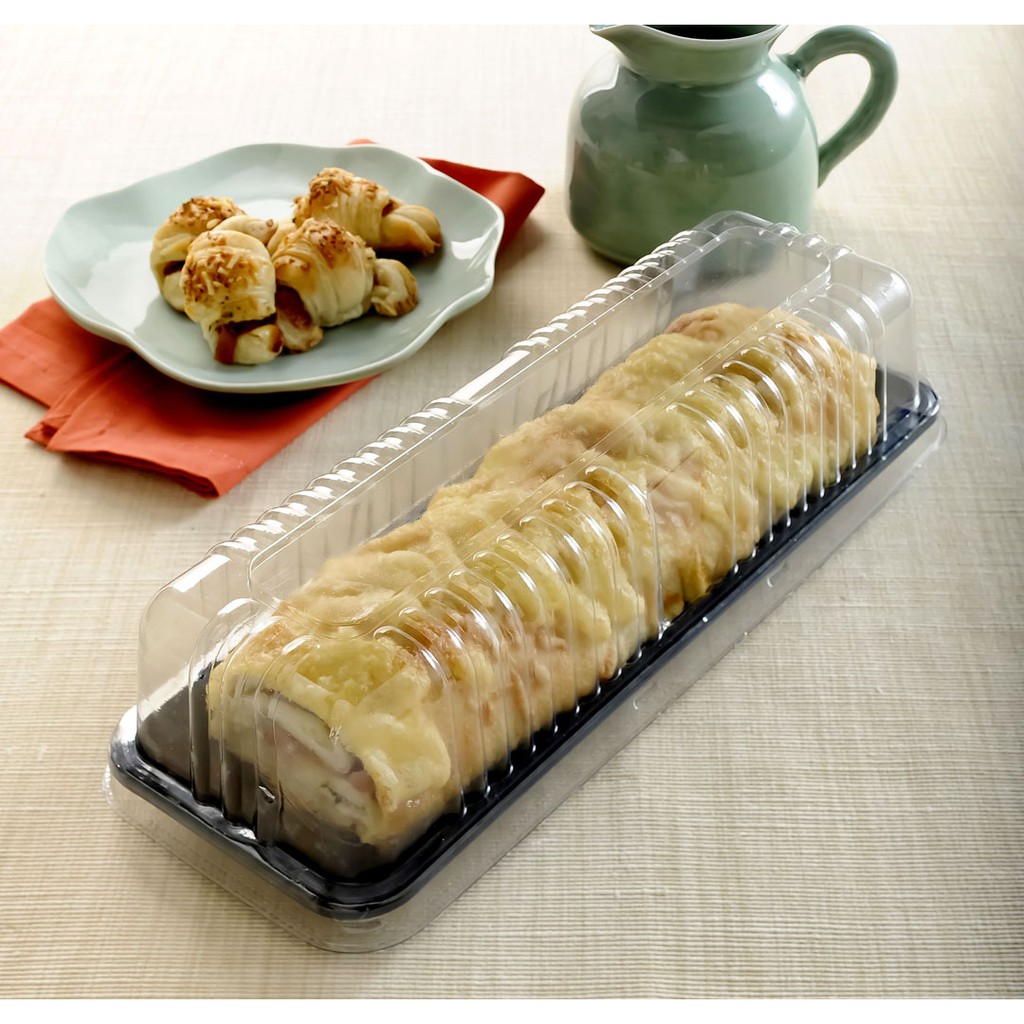 10 embalagem Torta / Bolo Fatia Alta - 500g (31,6x12,2x8,5 cm) Ref.: G ...