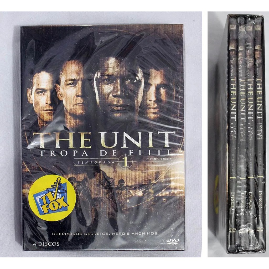 Box Dvd - The Unit Tropa De Elite - 1ª Temporada - Lacrado | Shopee Brasil
