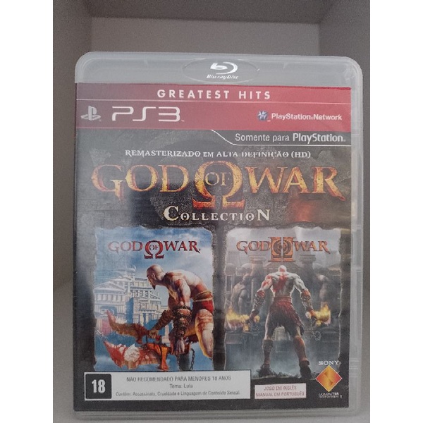 God of War Collection Greatest Hits | Shopee Brasil