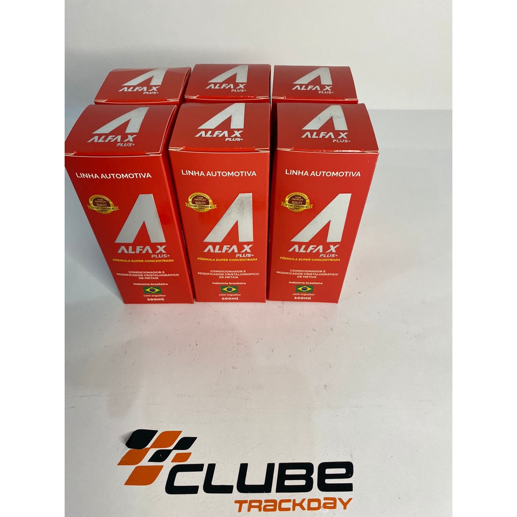 Alfa X Plus Aditivo e condicionador de óleo. | Shopee Brasil