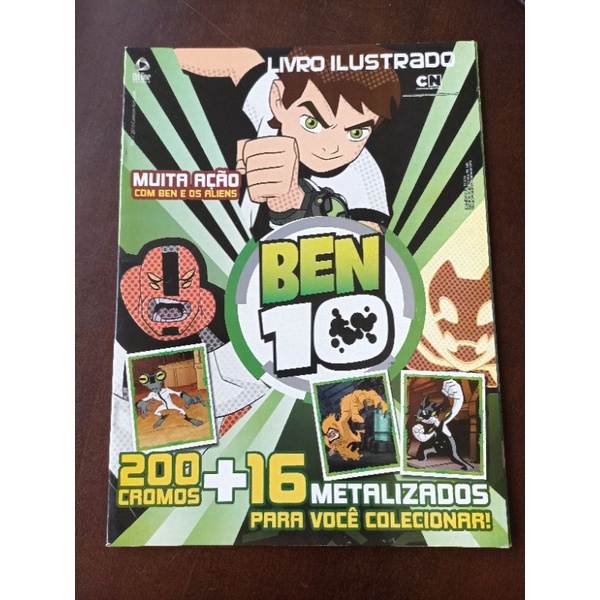ÁLBUM DE FIGURINHAS BEN 10 | Shopee Brasil