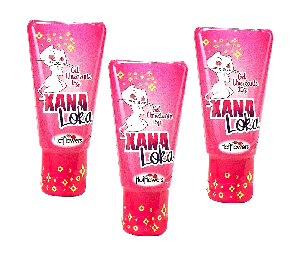 Kit 3 unidades Gel Xana Loka | Shopee Brasil