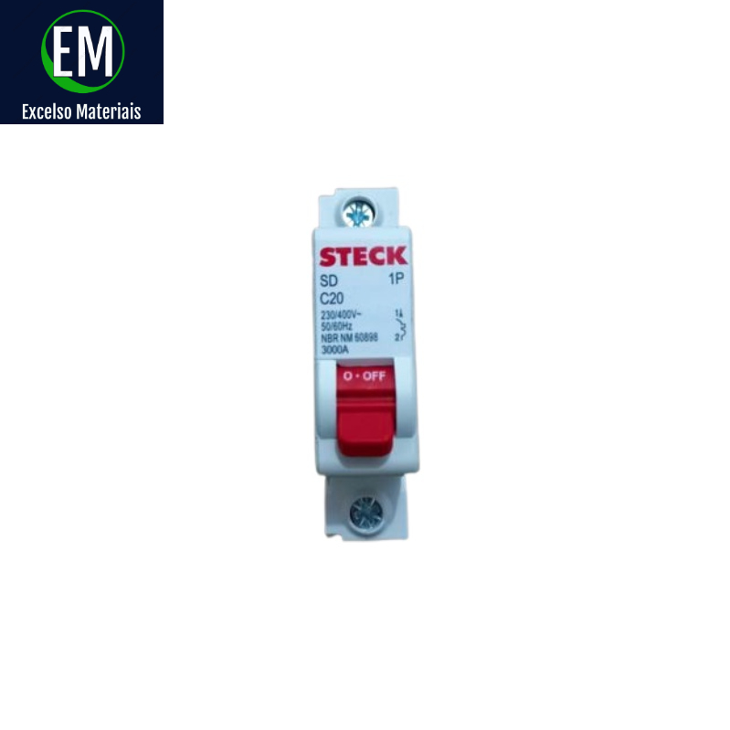 Disjuntor Steck Mono De 20a | Shopee Brasil