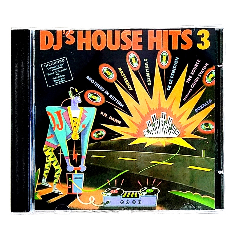 Cd Dj's House Hits - Vol 3 (1992) - REMASTERIZADO TRILHAS & AFINS ...