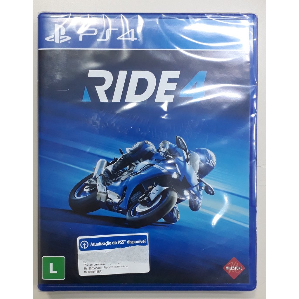 Jogo Ride 4 Ps4/Ps5 Mídia Física Lacrado | Shopee Brasil