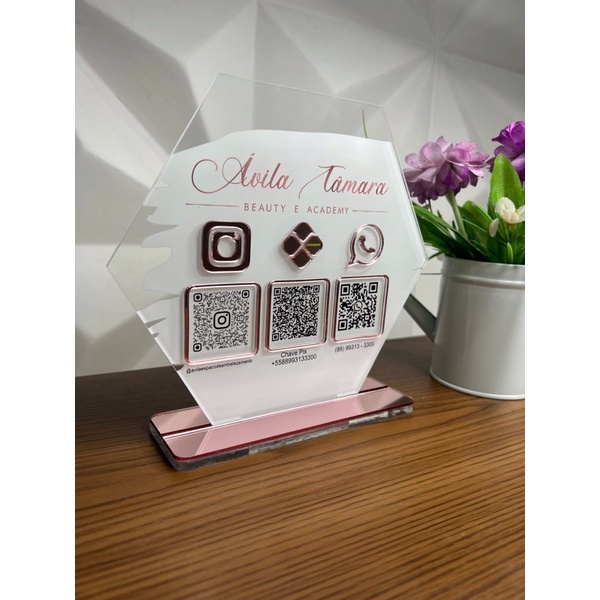Placa Qr Code | Shopee Brasil