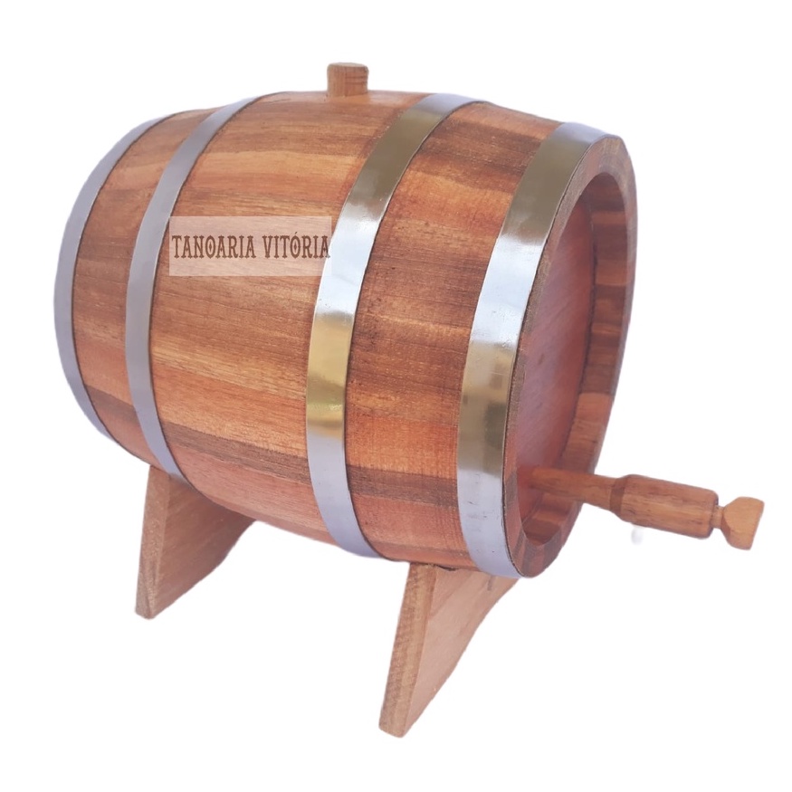 Barril / Tonel Carvalho Para Bebidas 5 litros | Shopee Brasil