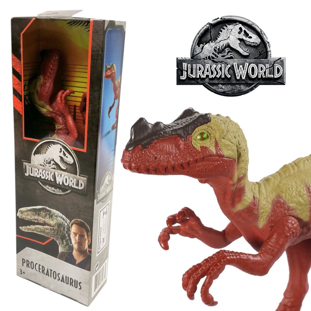 Jurassic World Dinossauro Proceratosaurus 30 Cm - Mattel | Shopee Brasil
