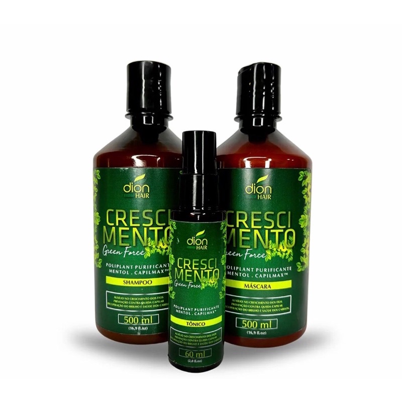 Kit Crescimento - Green Force | Shopee Brasil