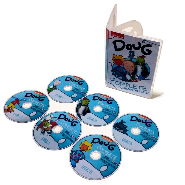 DVD Doug Fase Nickelodeon 1ª 2ª 3ª 4ª Temporada - 52 Episódios ...