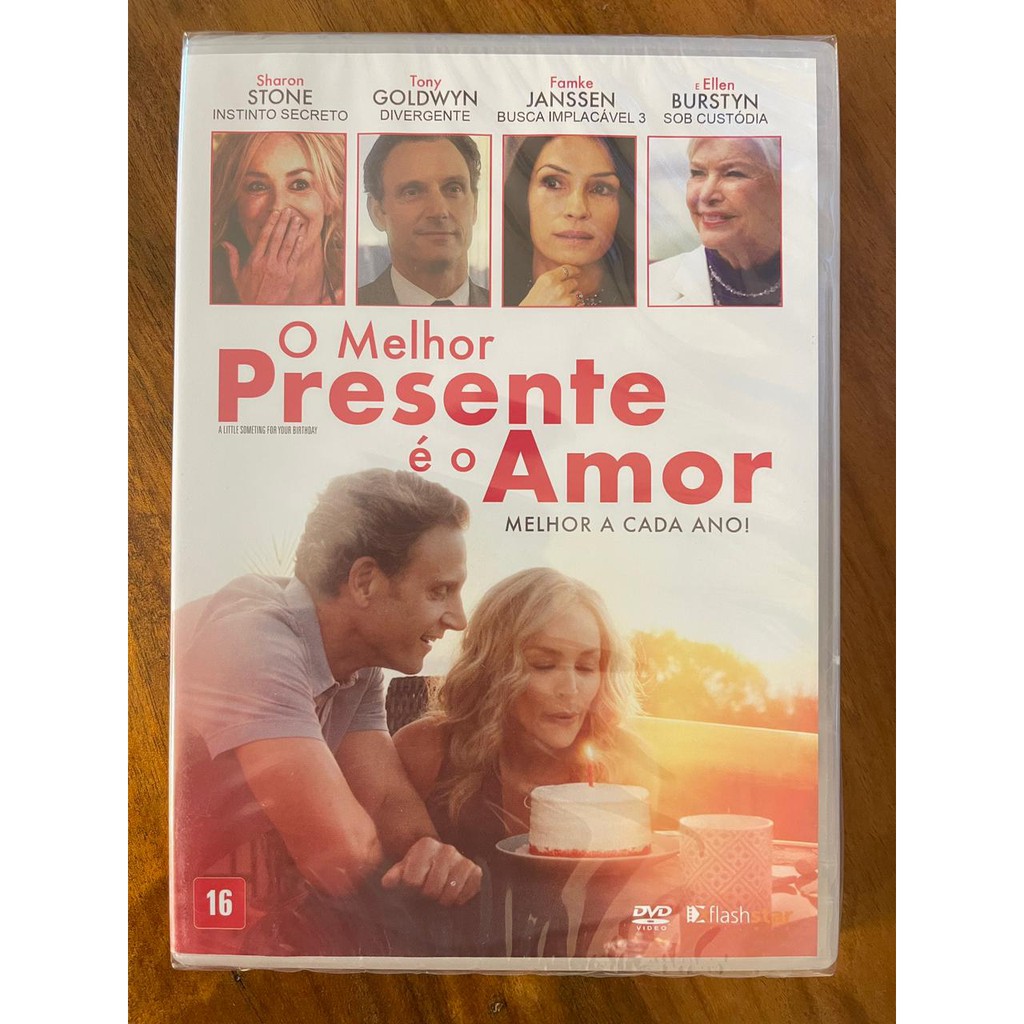 DVD O Melhor Presente é o Amor - Sharon Stone - Lacrado | Shopee Brasil