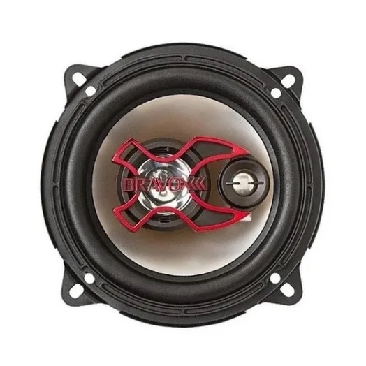 Par Alto Falante 5 Polegadas Bravox B3x50-x 100 Rms Triaxial | Shopee Brasil
