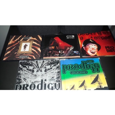 5 CD'S Singles EP Importados The Prodigy Remixes B Sides Live ...