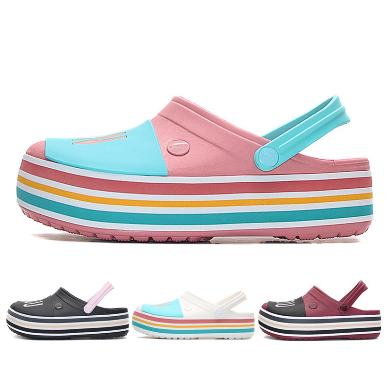 Crocs Sandália Croc Feminina Sola Grossa205699] | Shopee Brasil
