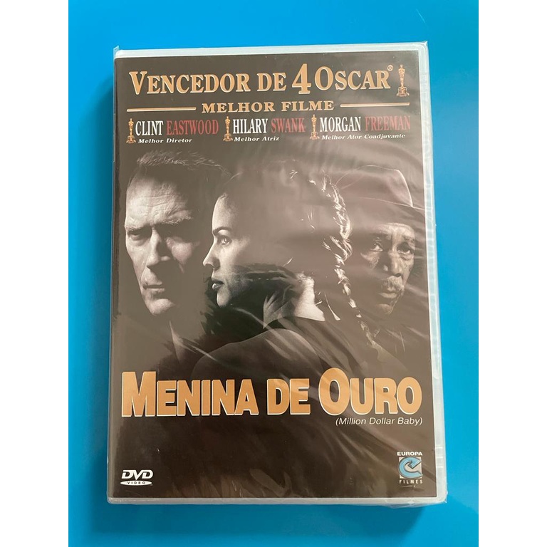 DVD Menina de Ouro (Clint Eastwood, Hillary Swank e Morgan Freeman ...