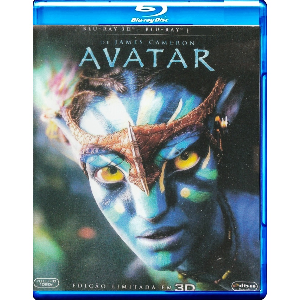 Blu- ray Filme Avatar Dublado e Legendado | Shopee Brasil