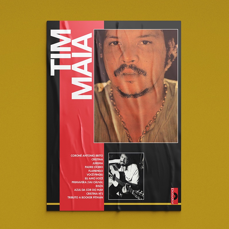 Poster Tim Maia 1970 / Tamanho A3 | Shopee Brasil